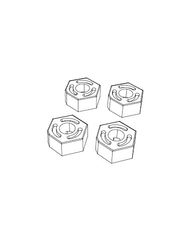 MJX Wheel Hex (4) [16440] – Radical RC Hobbies