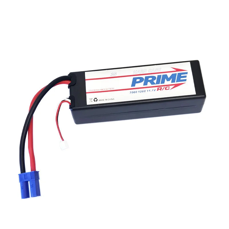 Prime RC 7000mAh 3S 11.1v 120C Hard Case LiPo Battery with EC5 Connect ...