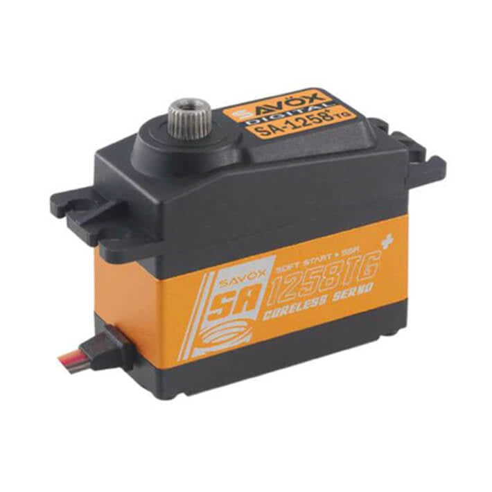 SAVOX HIGH TORQUE CORELESS DIGITAL SERVO 12KG@6.0V - PLUS PLUS VERSION ...